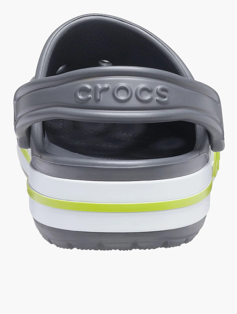 MyRunway | Shop Crocs Slate Grey & Lime Punch Bayaband Clogs for Kids from MyRunway.co.za